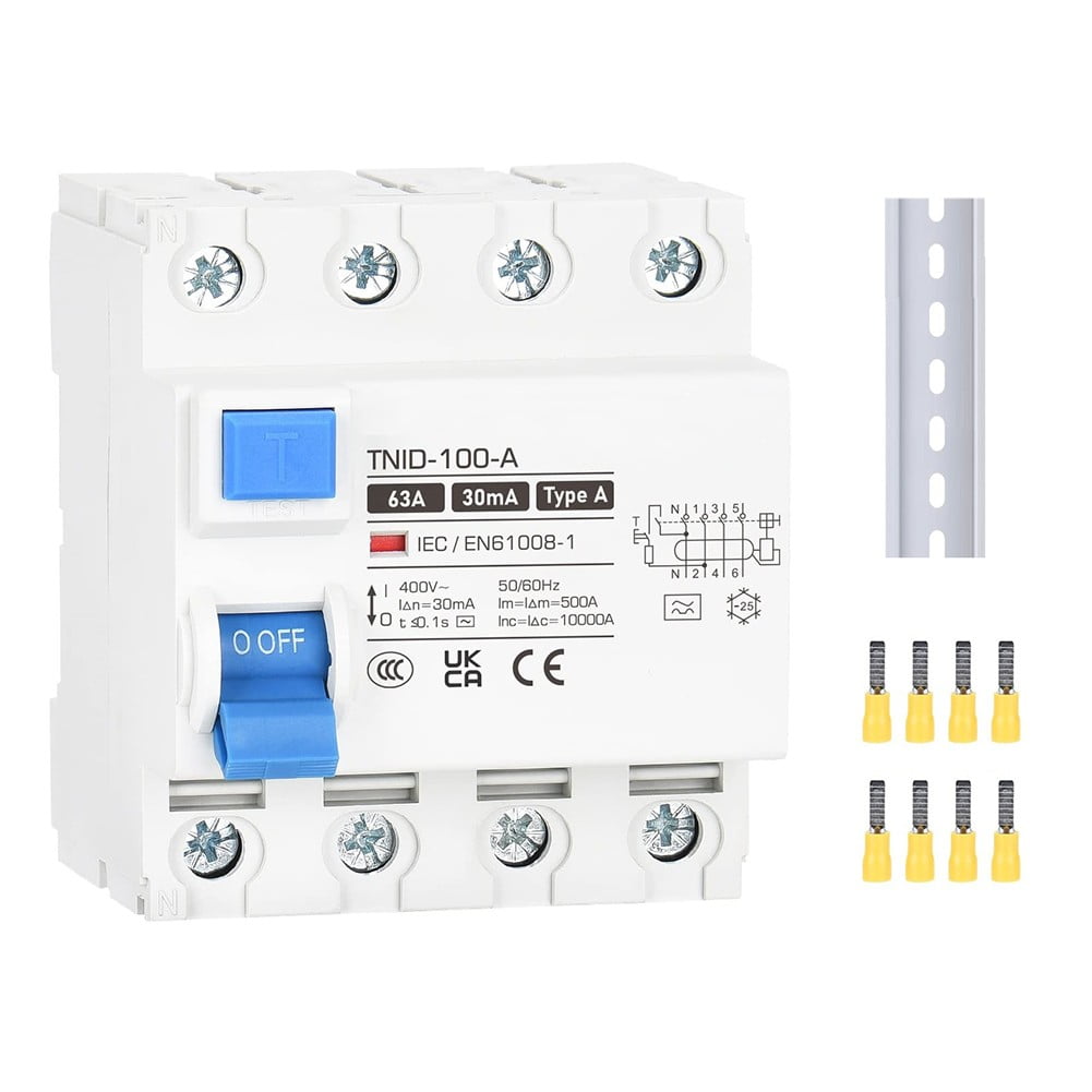 Type A FI Switch Rail Circuit Breaker Residual Current Circuit Breaker ...