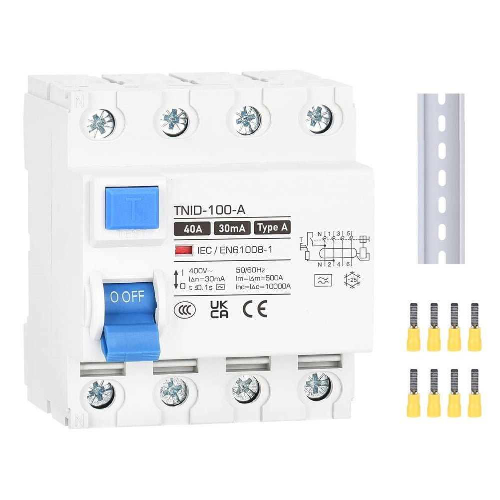 Type A Fi Switch Rail Circuit Breaker Residual Current Circuit Breaker ...