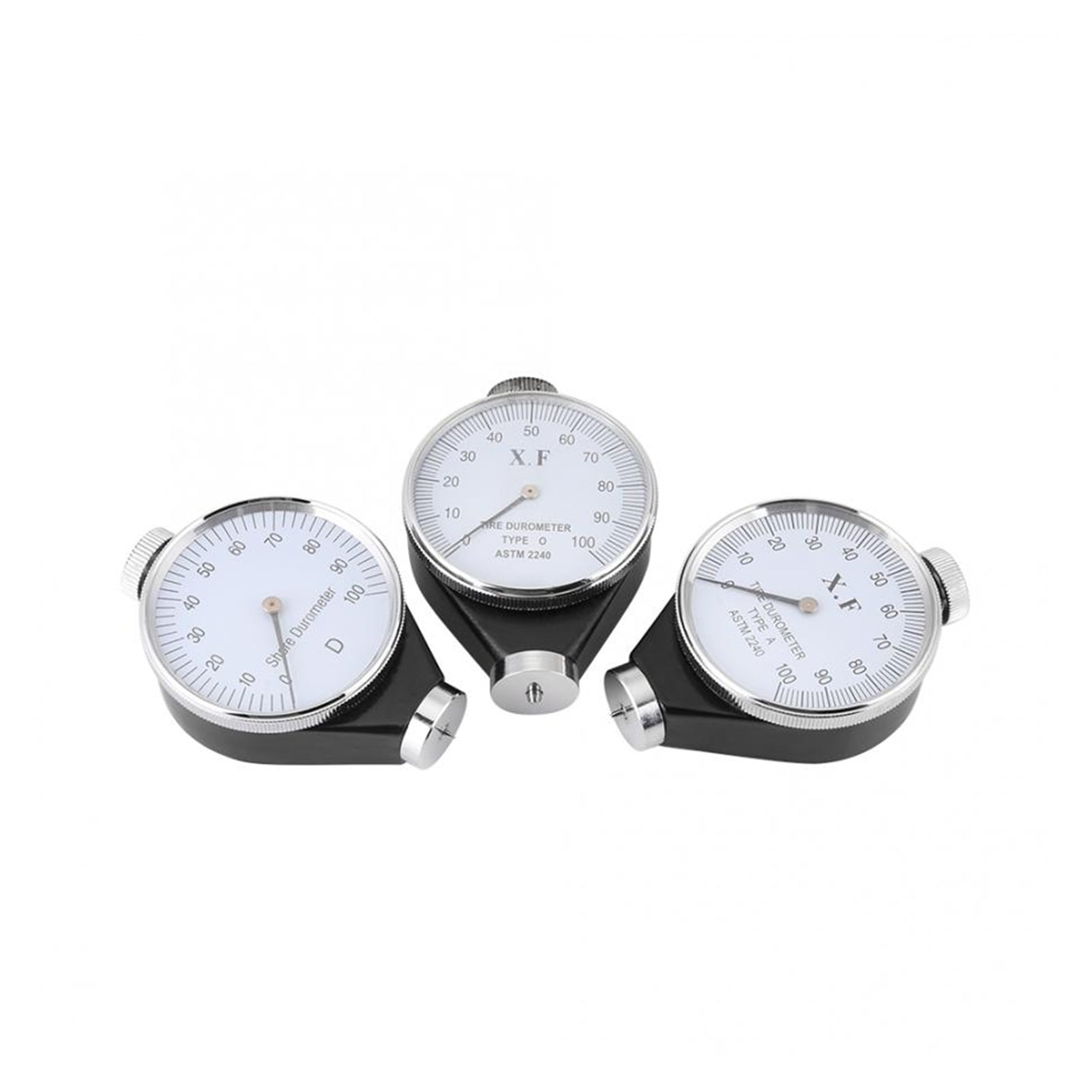 Type A/O/D Rubber Tire Durometer Hardness Tester Meter 0-100 HA Meter ...