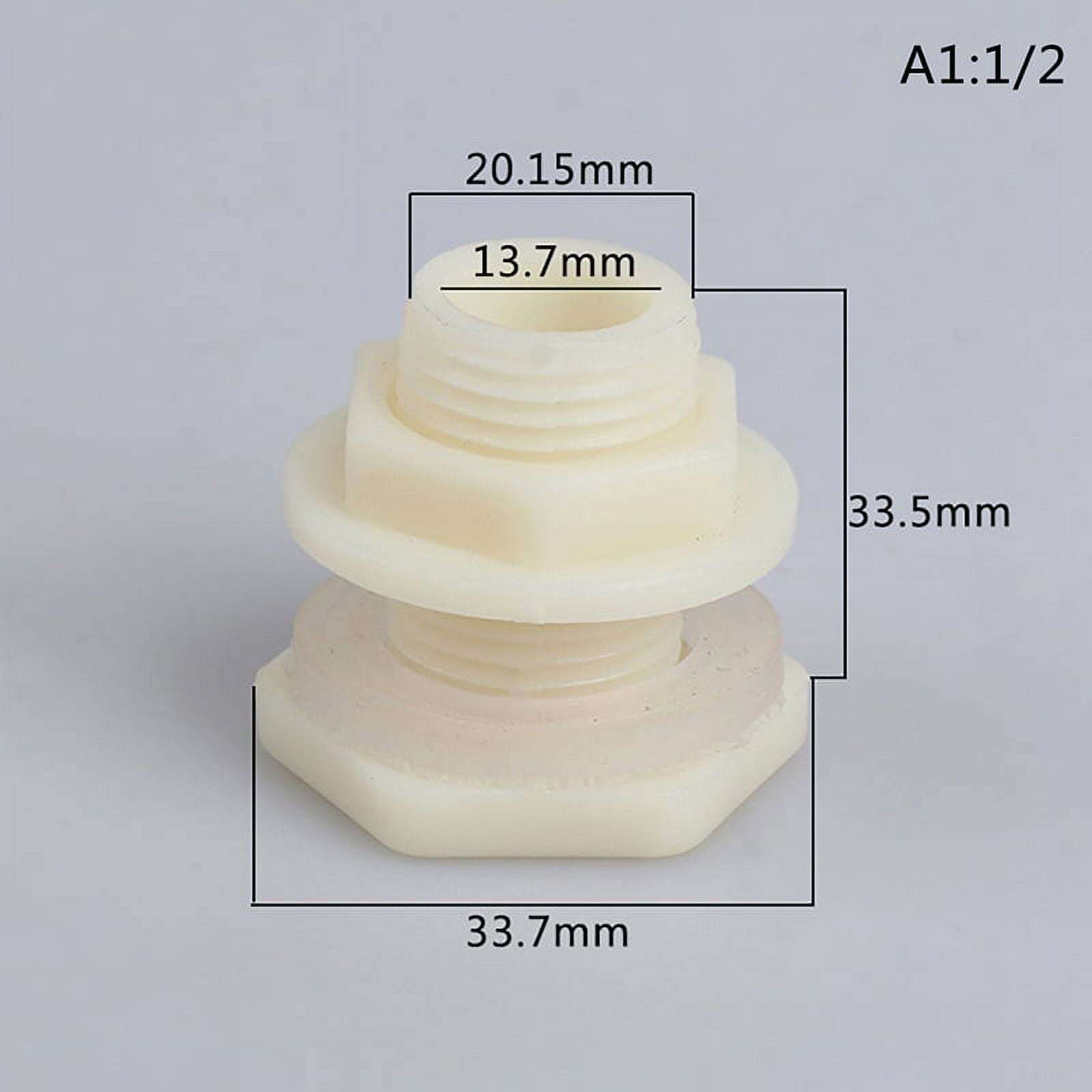(Type A1) ABS Fish Connector Tank Drain Pipe Accessories Aquarium Joint ...