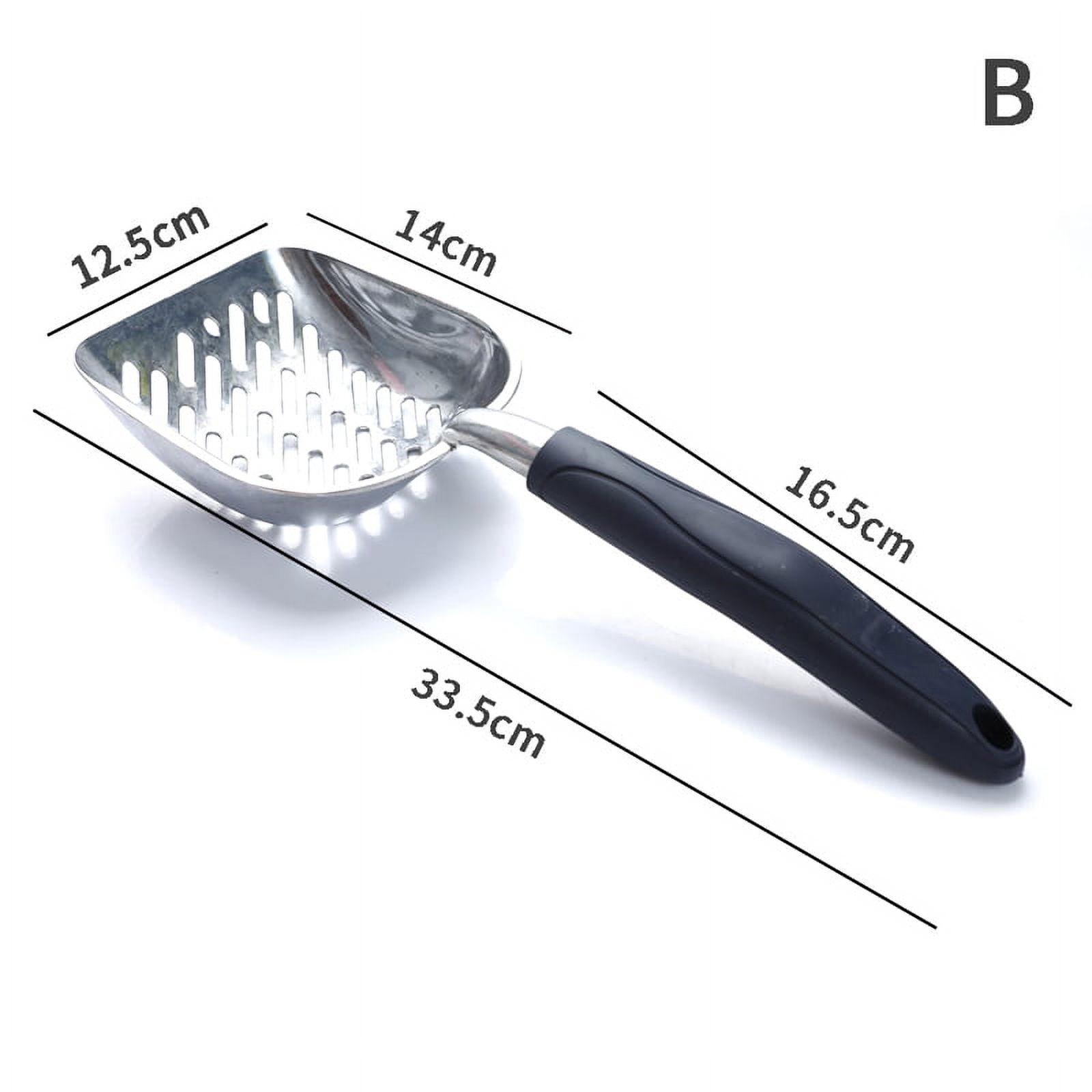 (Type B) Cat Litter Scoop Big Metal Litter Scoop With Deep Shovel And ...