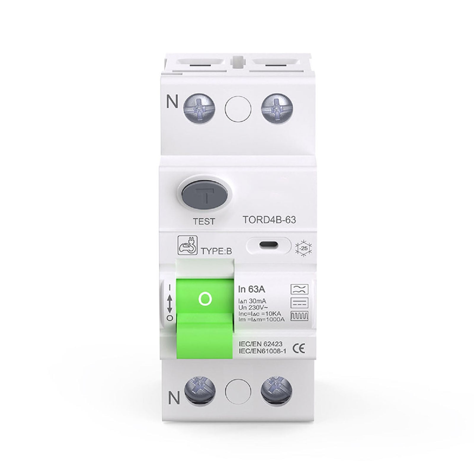 Type B Leakage Circuit Breaker Protector 2P 30mA for Photovoltaic ...