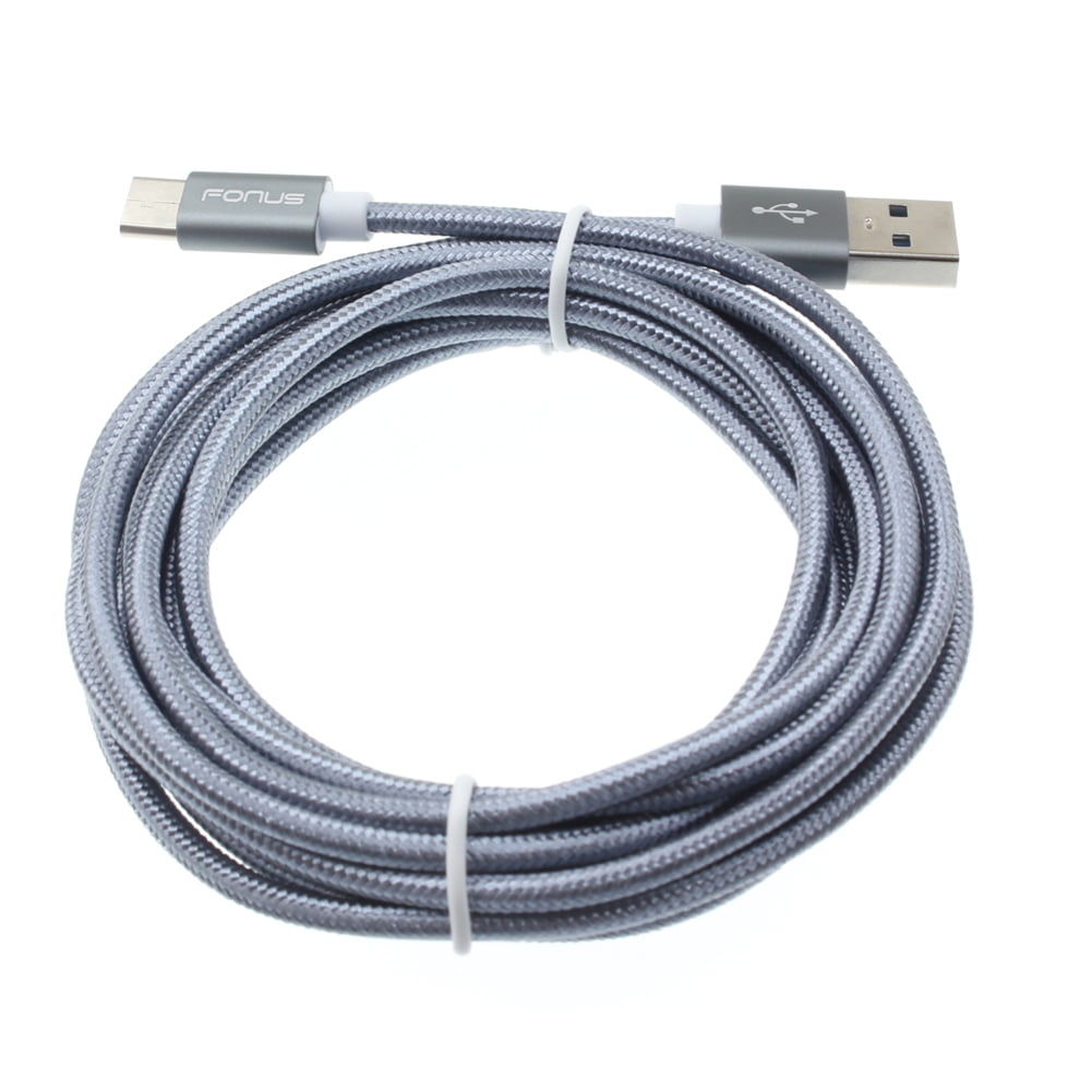 Type-C 10ft USB Cable Charger Cord Power Wire USB-C Q1O for Alcatel 7 ...