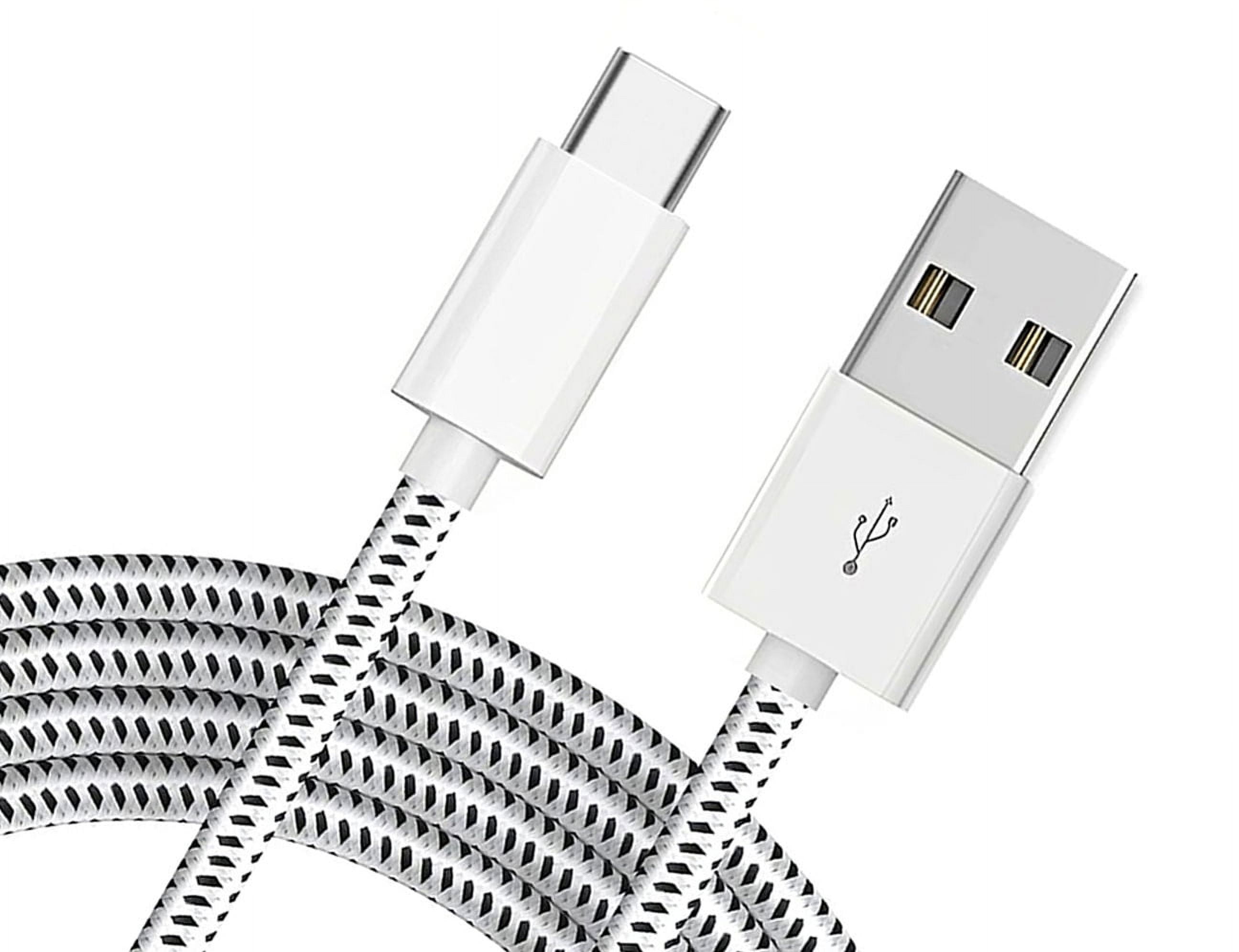 Type-C 10ft USB Cable for Cricket Debut Flex / Boost Mobile Summit Flip ...