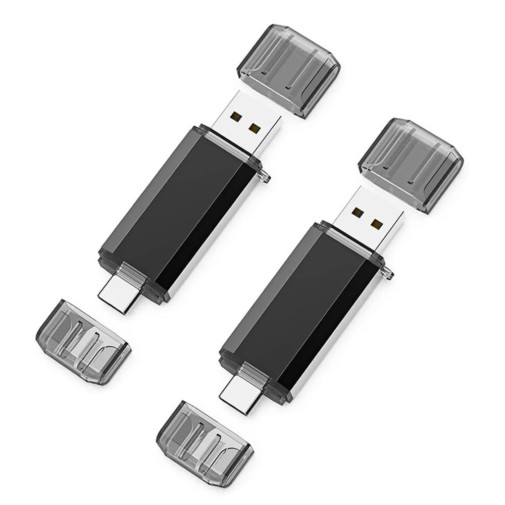 Type-C 128G 2-in-1 USB Flash Drive, OTG Memory Photo Stick, Flash Pen ...