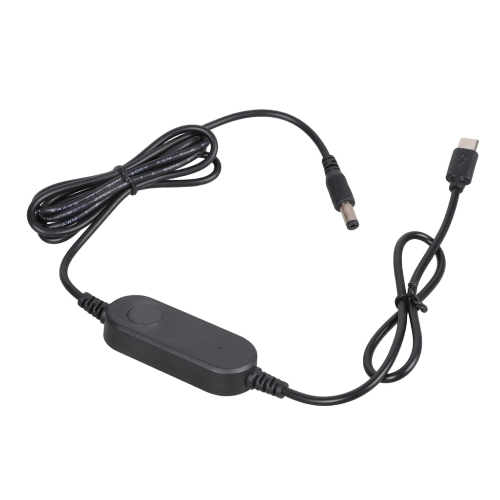 Type C 5V to 12V Boost Converters Cable 160cm Switches Control for ...