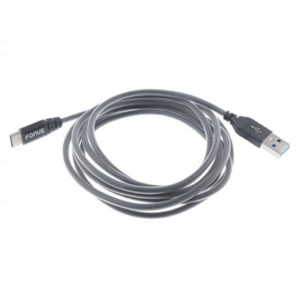 Type-C 6ft USB Cable for TCL 20S, 20 SE, 10 5G UW, Pro 5G Phones ...