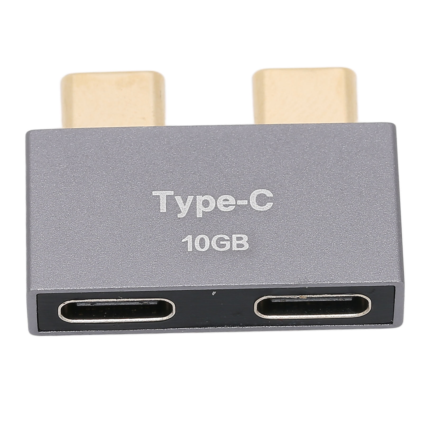 Type‑C Adapter USB Hub Portable Mini Dual Type‑C Expansion Dock Adapter ...