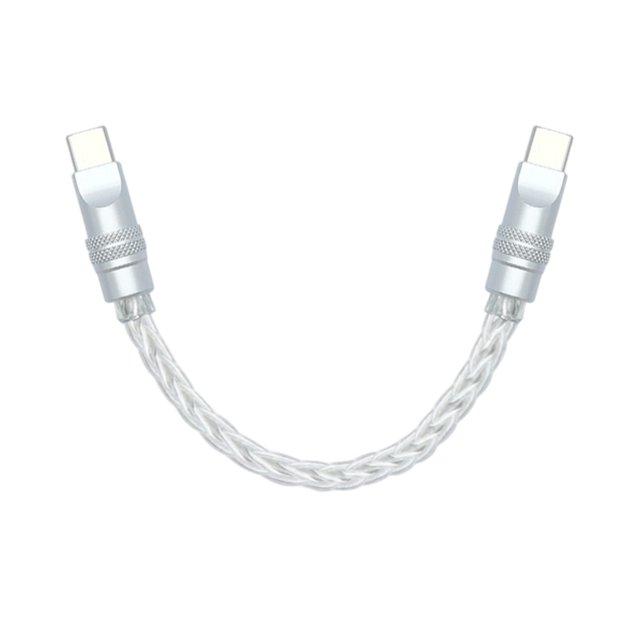 Type C Braided Cable with Eight Cored Silver Plated Coppered Designing ...