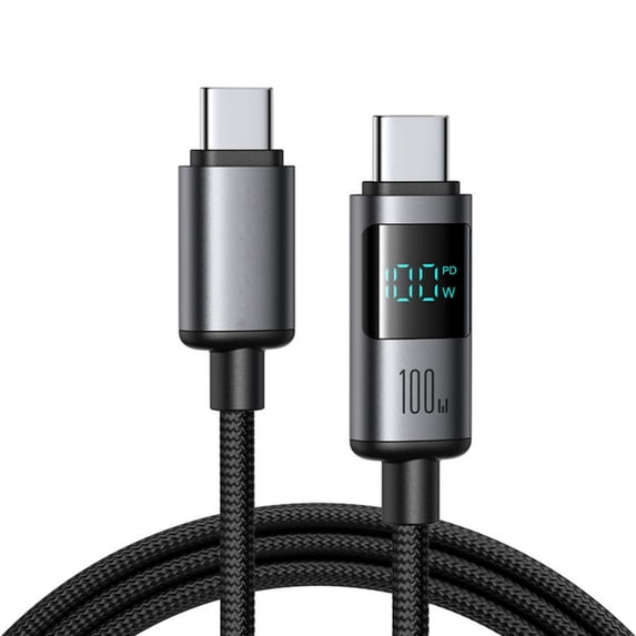 Type C Cable 100W Fast Charging PD for Laptop Smartphone Builting In ...