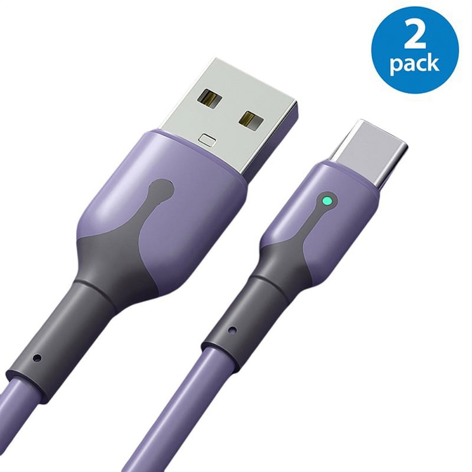 Type C Cable, [2-Pack 3.3ft] Fast Charging USB Type C Cord for Samsung ...