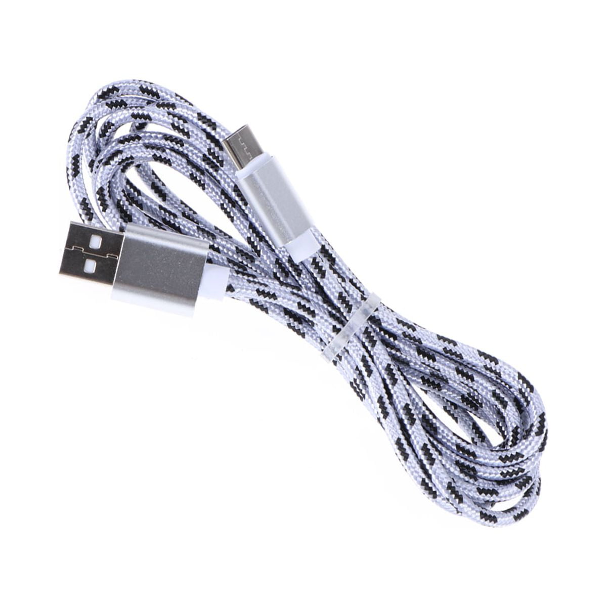 Type C Cable Fast Charge Retractable Charger Charging Cables Silver ...