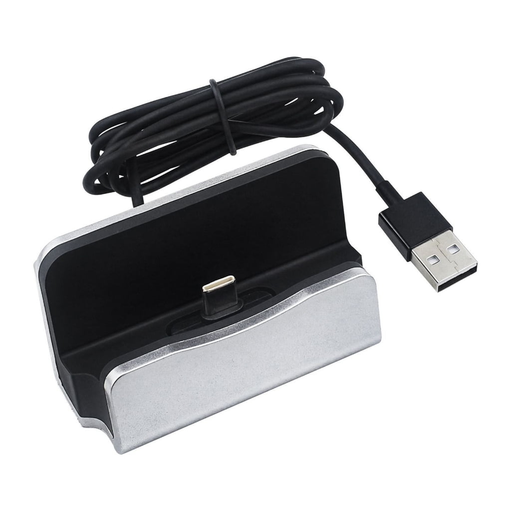 Type C Charging Dock 18W Fast Charging Double Color Black/White Compact ...