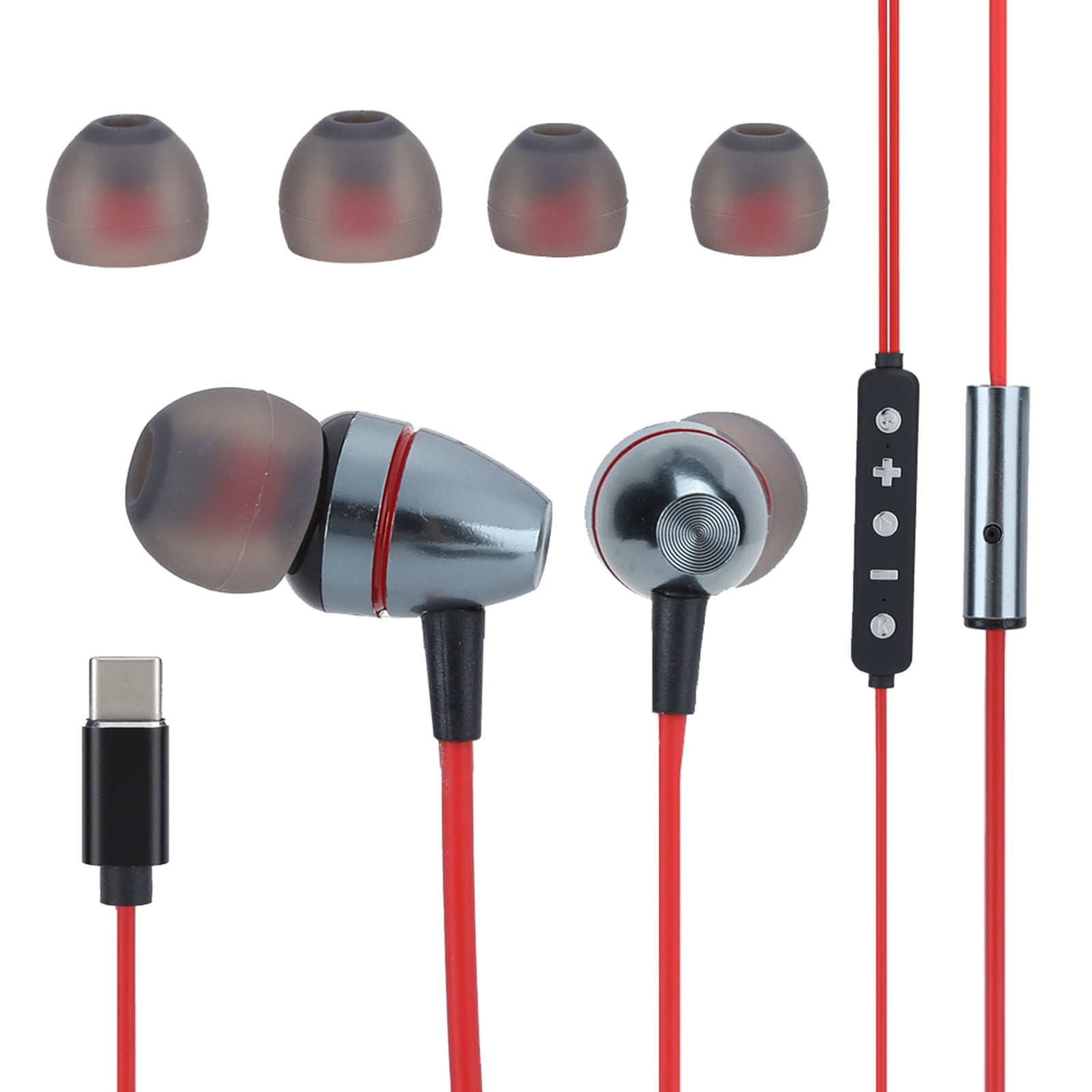 Type-C DSP Full Digital Sound Card Earphone with Voice Transformation ...