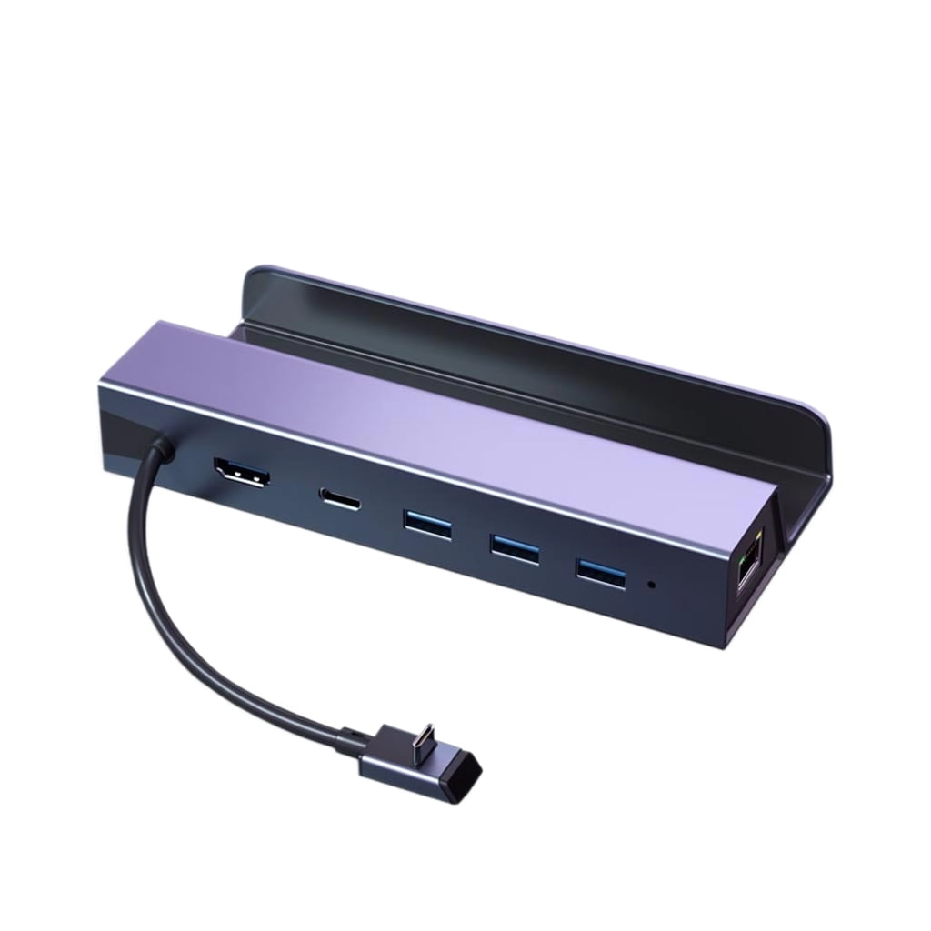 Type C Docking Station 4K 60Hz USB Port Gigabit Ethernet Aluminum ...