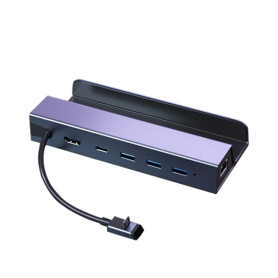 Type C Docking Station 4K 60Hz USB Port Gigabit Ethernet Aluminum ...