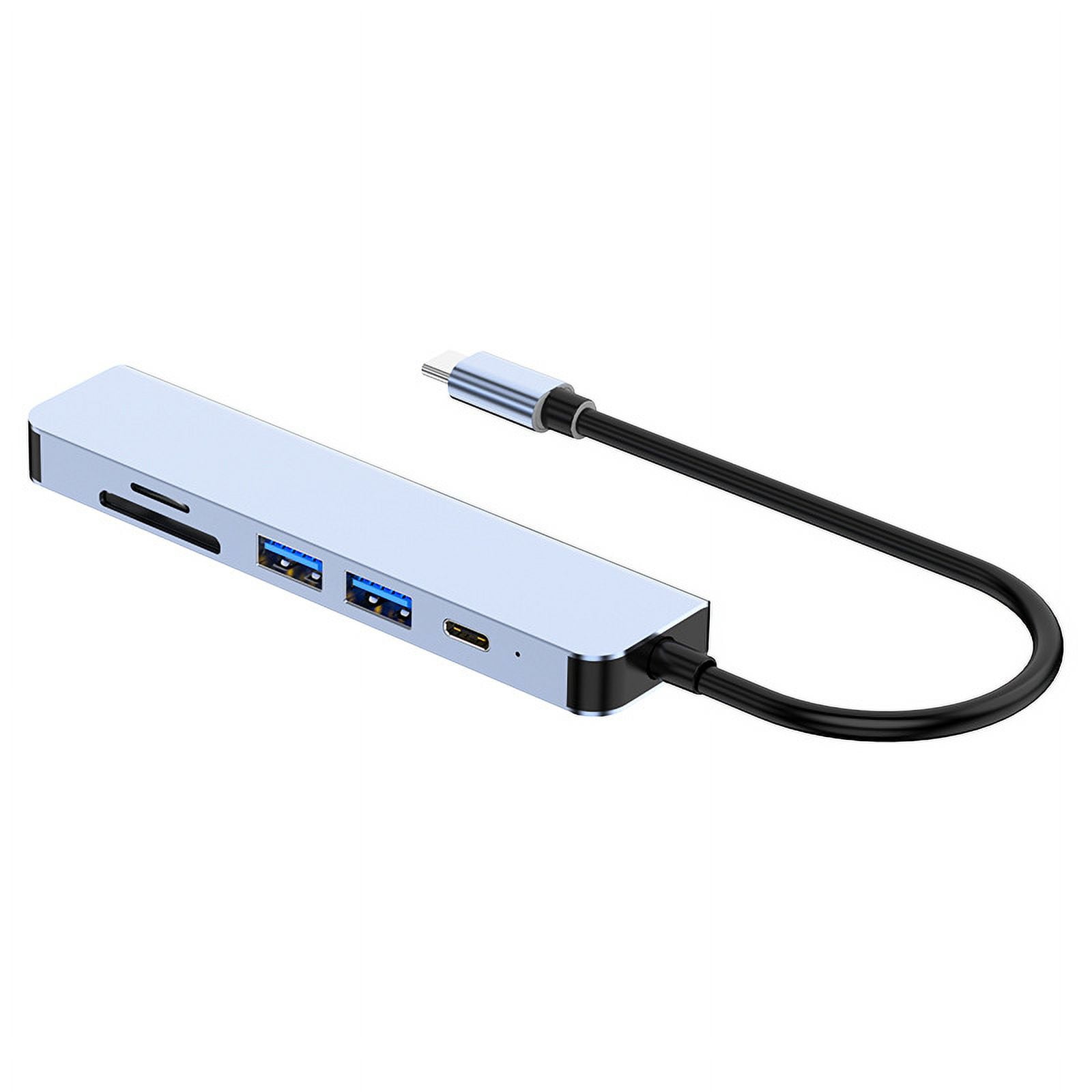 Type-C Docking Station Six-in-one USB3.0 PD 4K HD TF SD Notebook ...