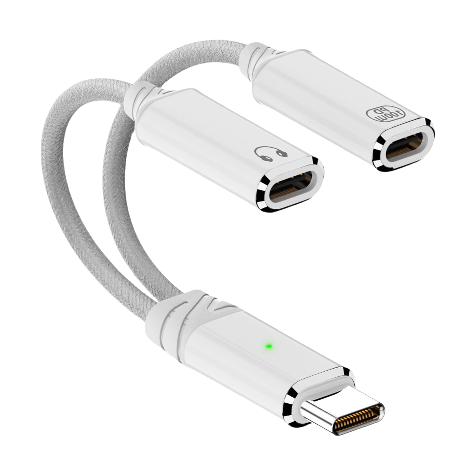 Type C Dongle for Headphones and Charging HiFi Sound Quality Fast ...