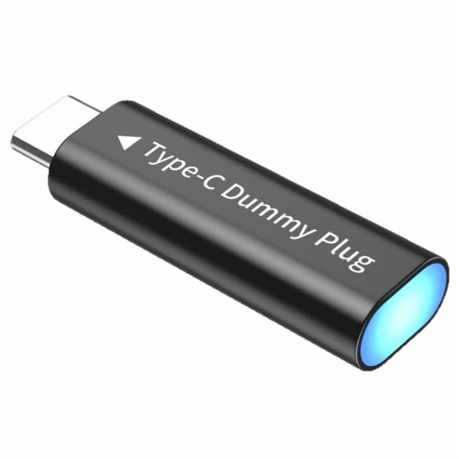 Type C Dummy Plug Virtual Headless Adapter With EDID Emulator For 4K ...