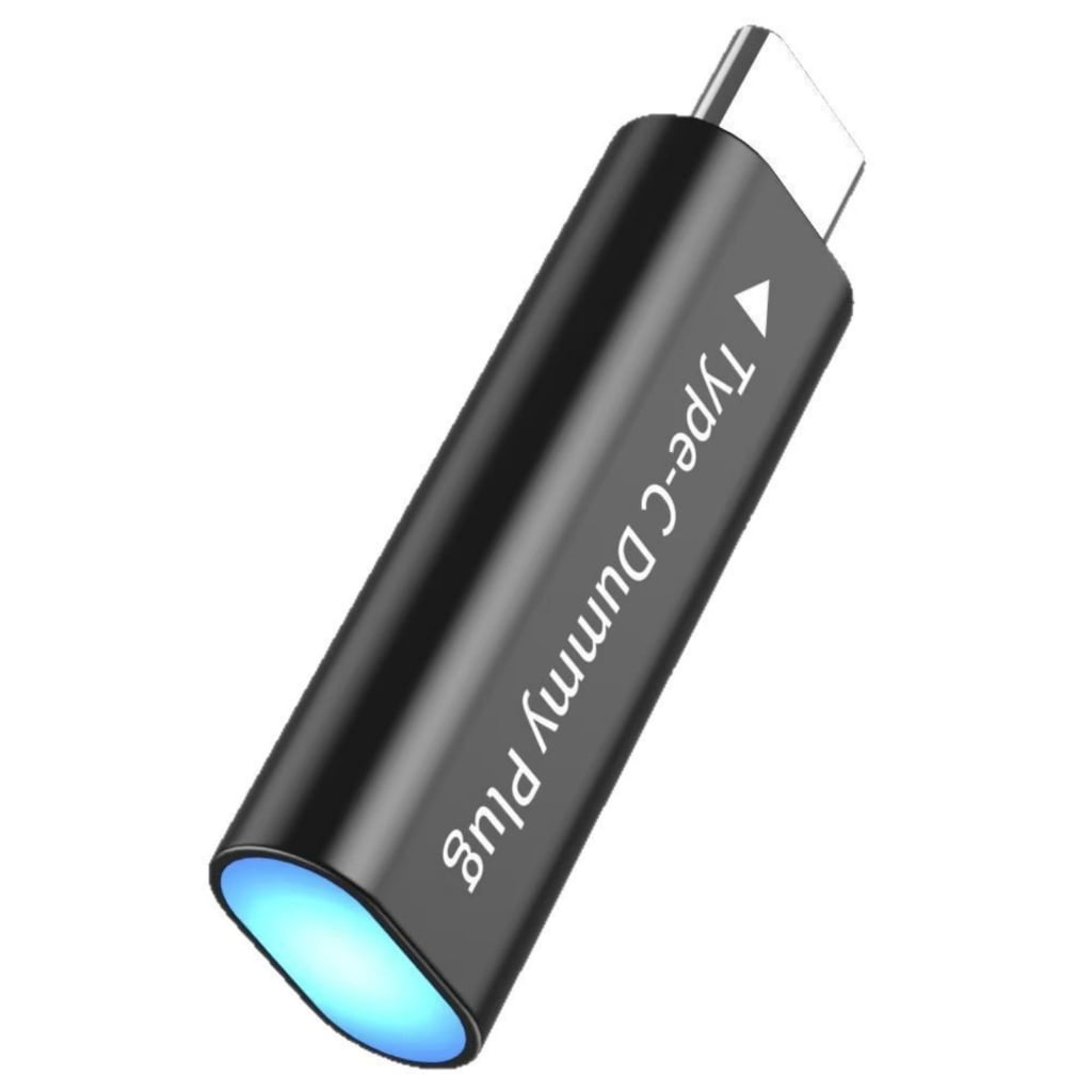 Type C Dummy Plugs EDID Programmable DisplayPort Adapter for GPUs ...