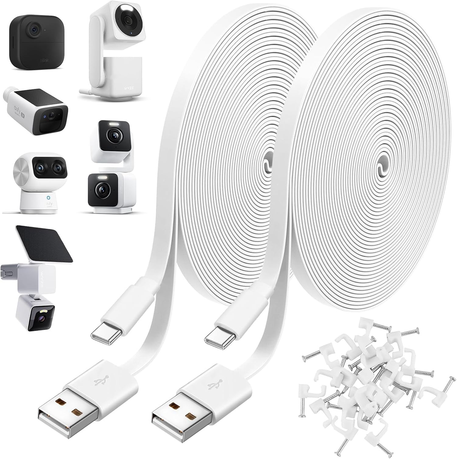 Type C for Duo Cam Pan, Cam Pan v4,Petcube Cam Indoor/Petcube Cam 360 ...