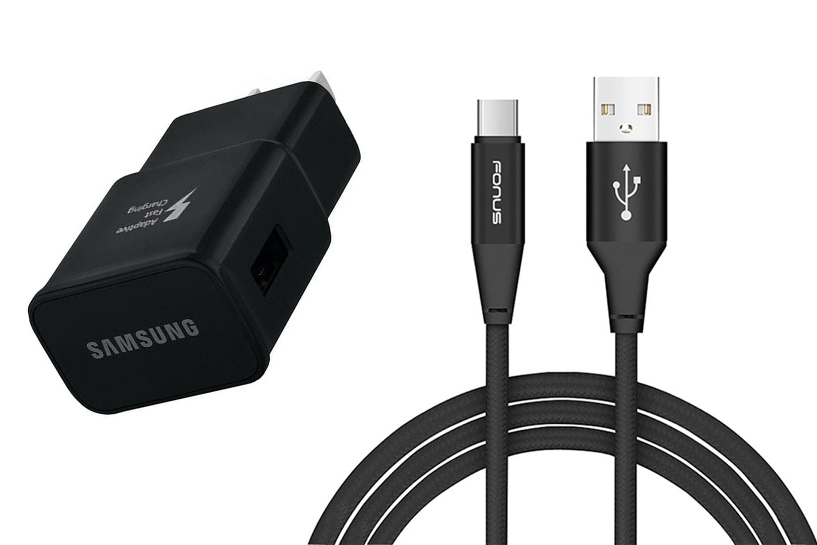 Type-C Fast Home Charger for Samsung Galaxy S24 Ultra/Plus - 6ft USB ...