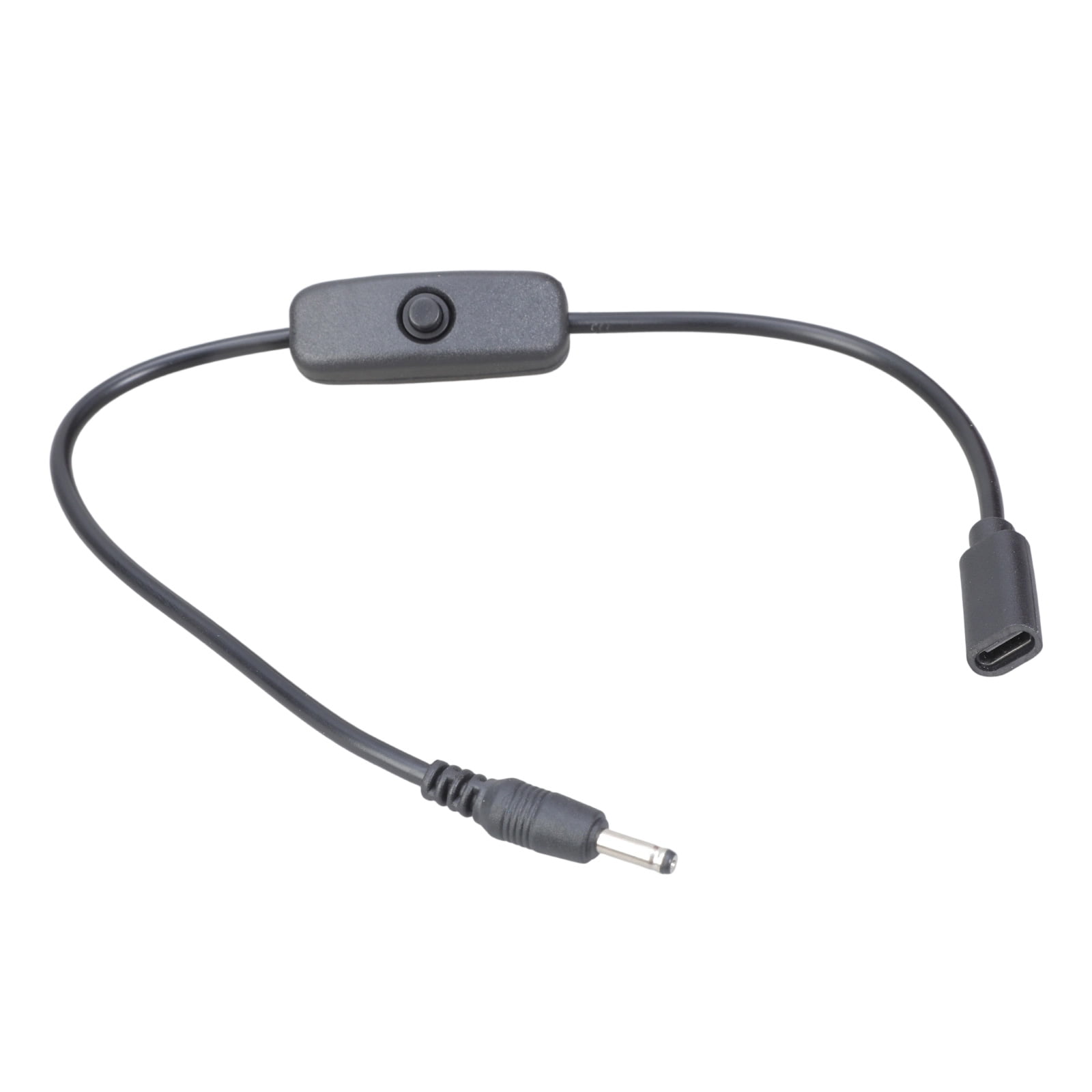 Type C Female to 3.5mmx1.35mm Power Connector Charging Cable with ...