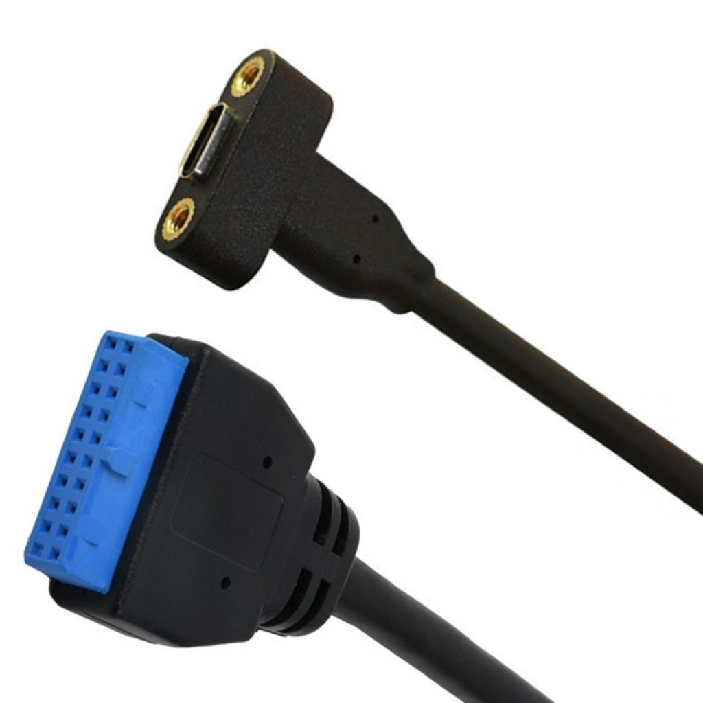 Type C Female to IDC20P Female Header Extension Cable Adapter Cable ...