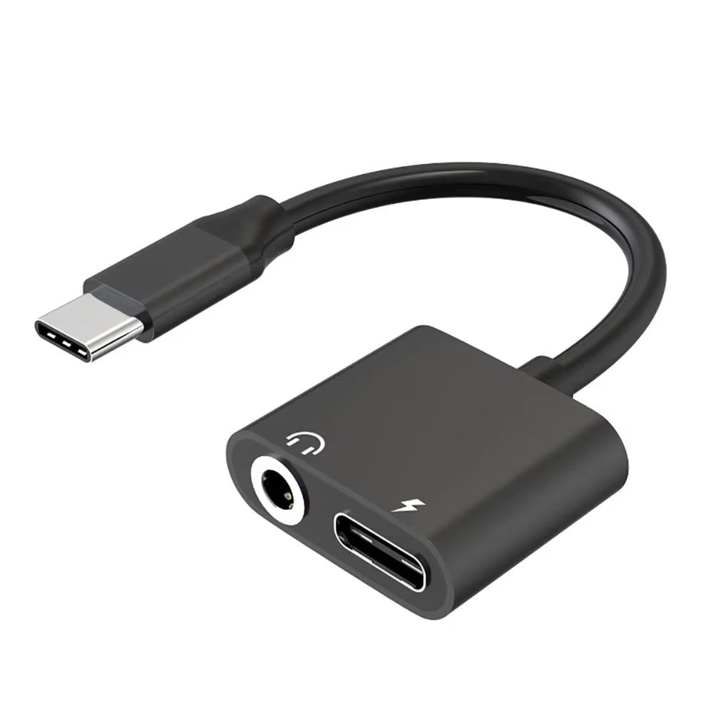 Type C Headphone Audio Splitter Adapters for Xiaomi 8 9 Samsungs USB C ...