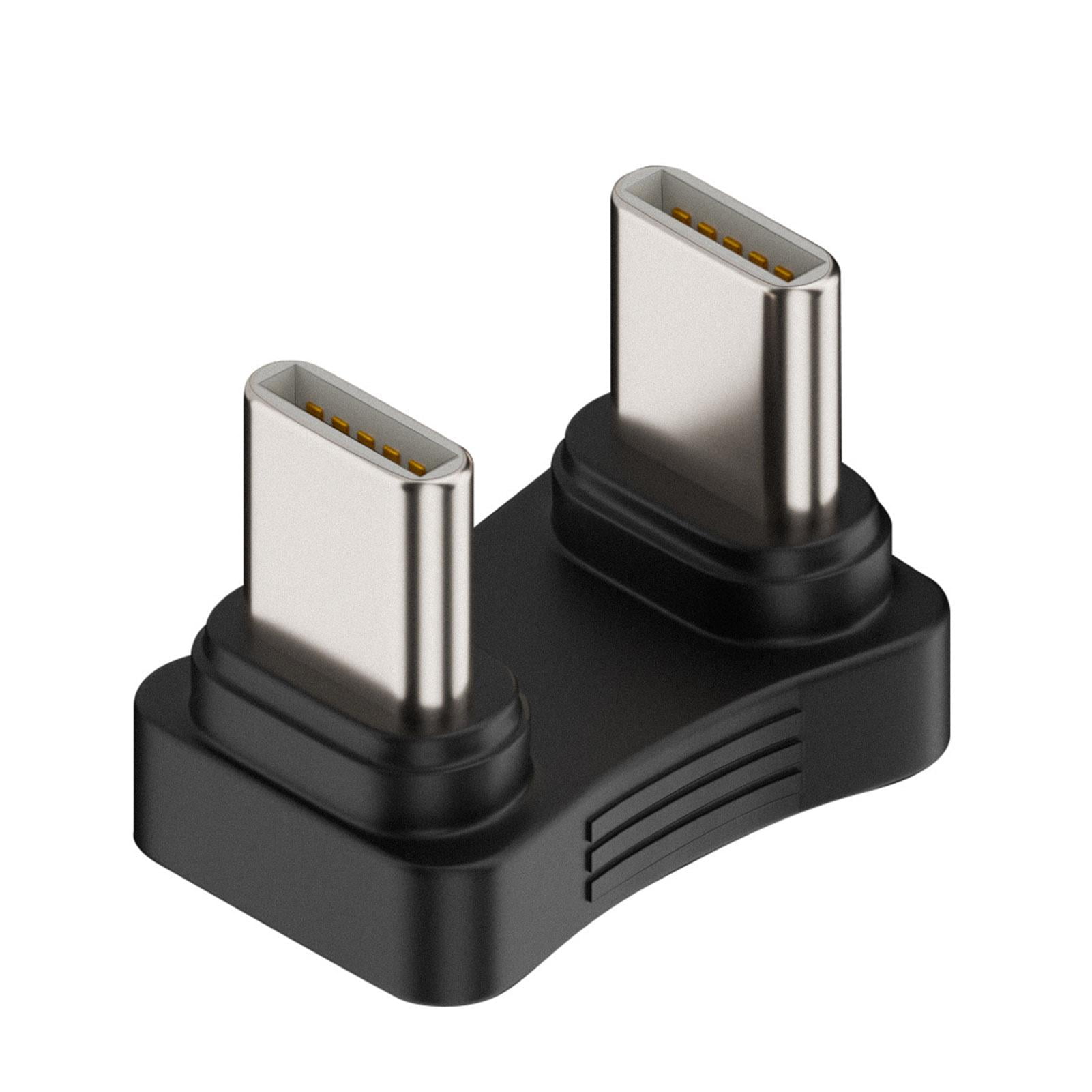 Type C Male to Male Adapter, 65W U shaped USB Adapter, USB 2 0 Phone ...