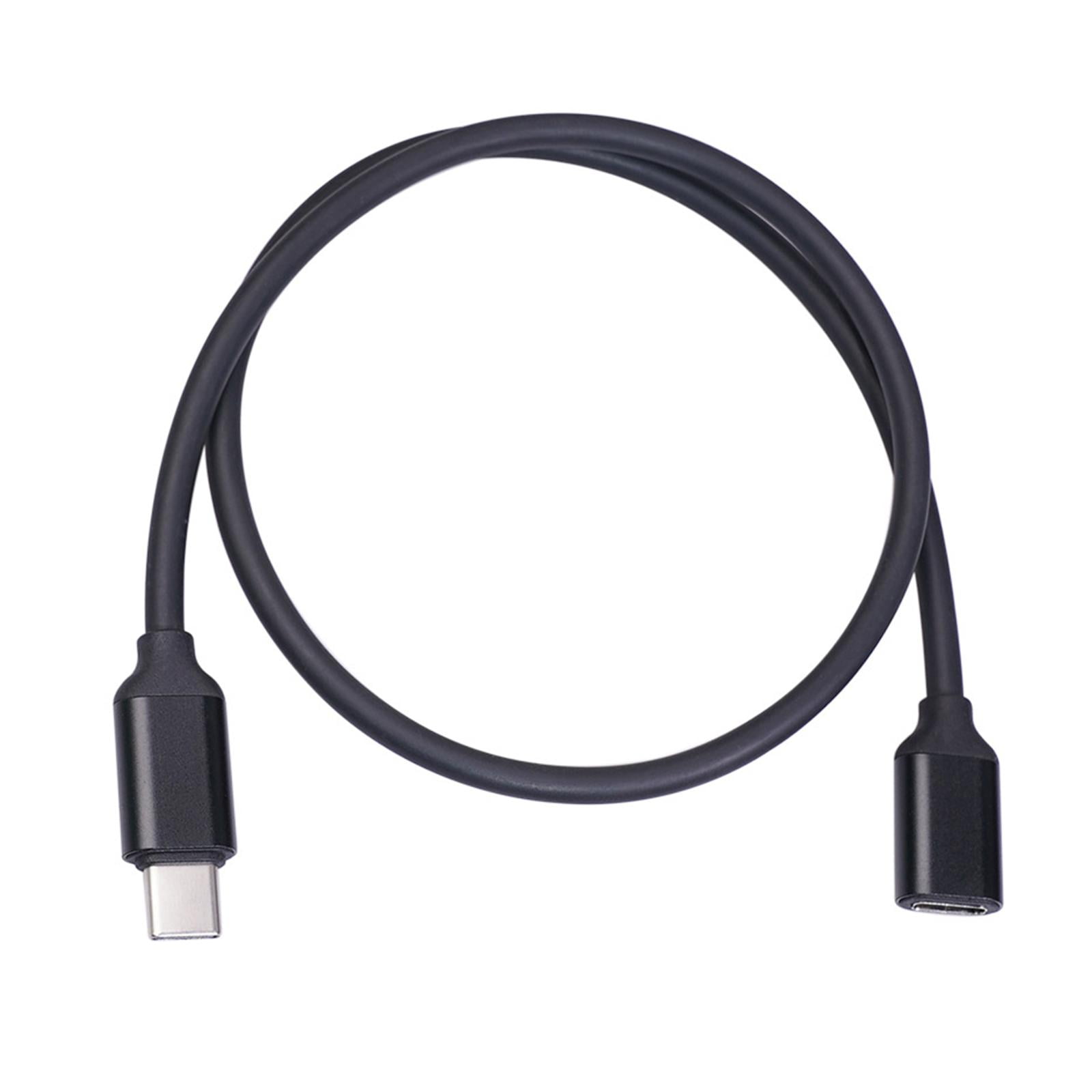 Type C Male to Female PD Charging USB C Extension Cable Sync Extender ...