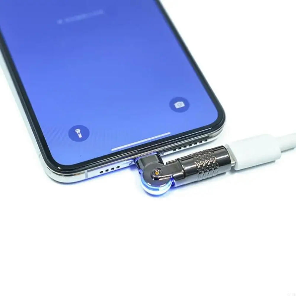 Type C Male to Type C Female Adapter 90 Degree Converters Charging ...