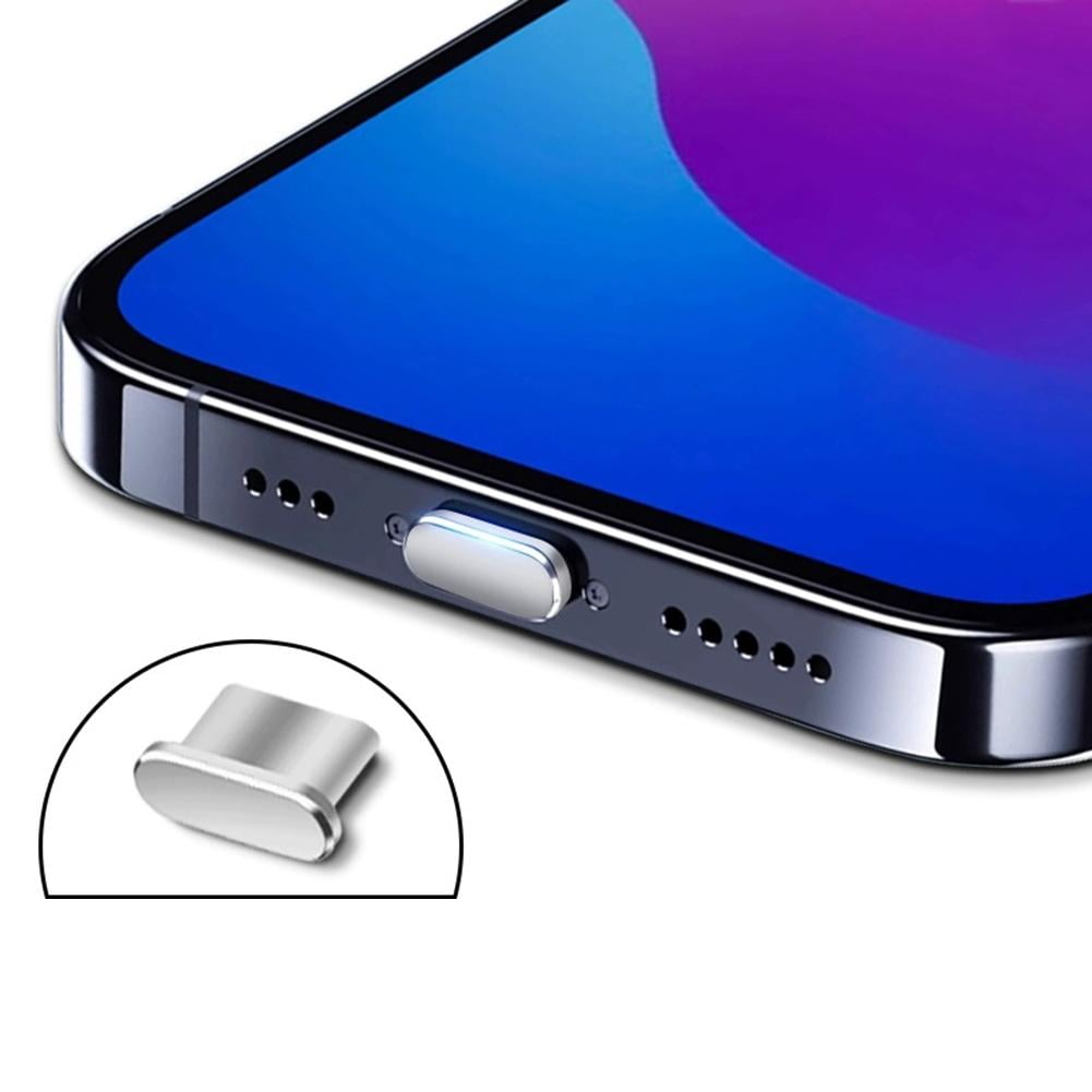 Type-C Mobile Phone Charging-Port USB Anti-dust Plug Stopper Metal ...