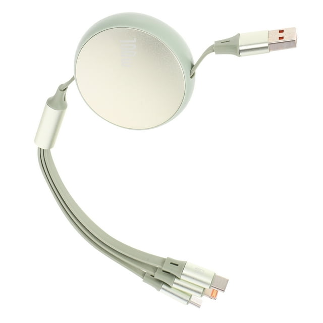 Type-C Mobile Phone Fast Charging Cable Portable Retractable Data Line ...