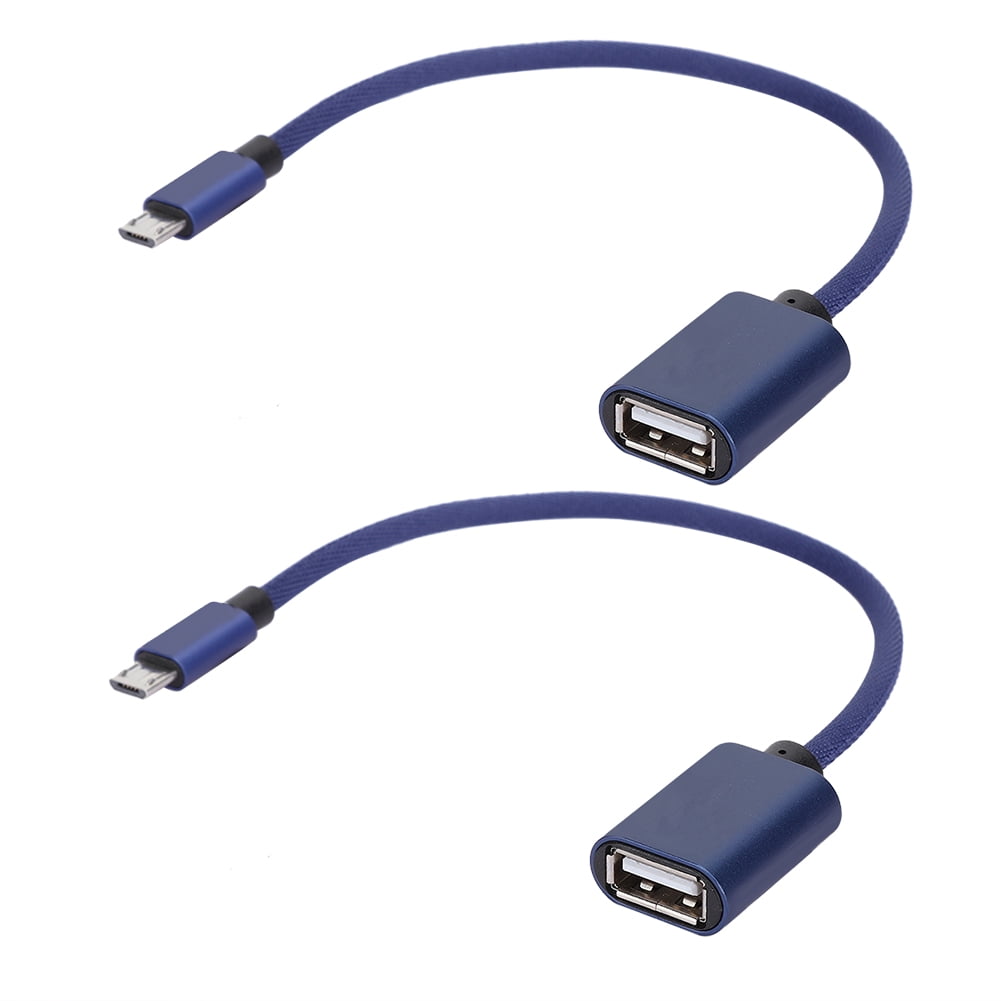 Type-C OTG Data Cable USB Adapter - OTG Converter with Micro USB & AUX ...