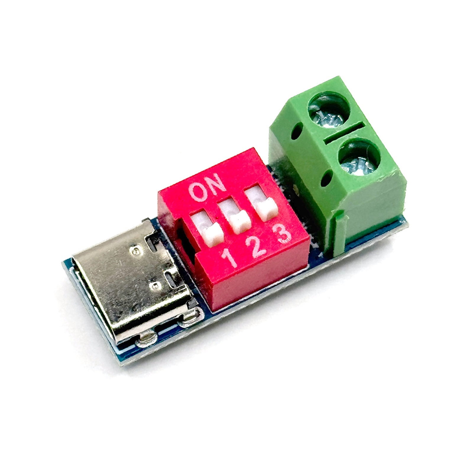 Type-C PD QC Trigger 5V~20V Dial Code Adjustment DC Voltage Power ...