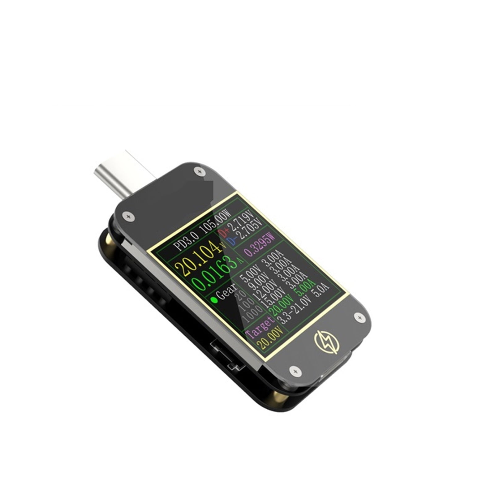 Type-C PD Trigger USB-C Voltmeter Ammeter Fast Charging Protocol Test ...