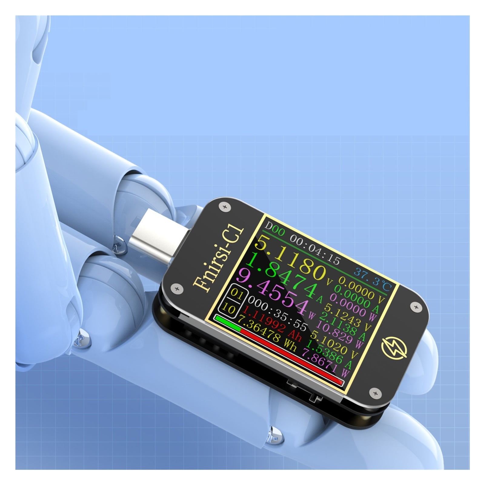 Type-C PD Trigger USB-C Voltmeter Ammeter Fast Charging Protocol Test ...