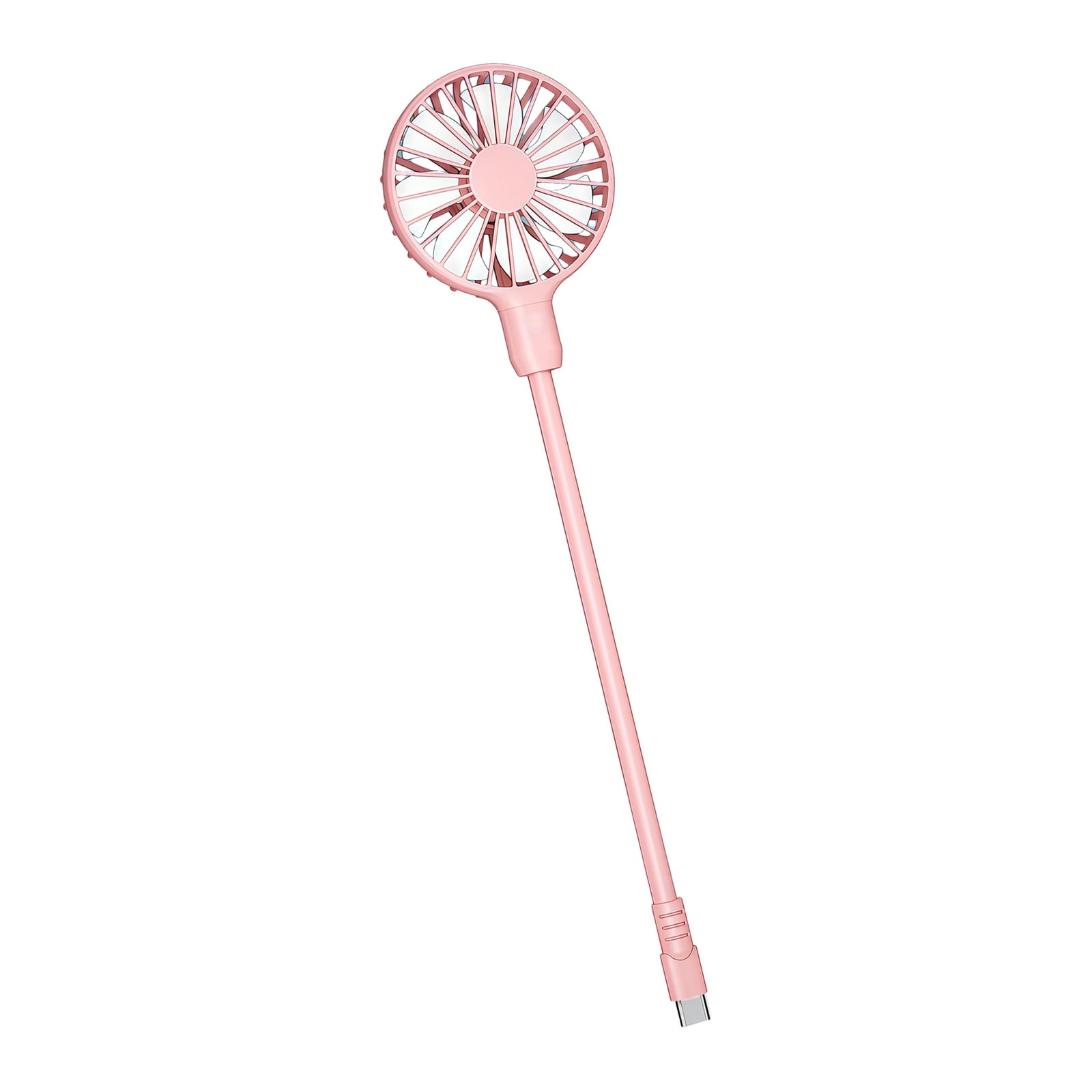 Type C Plug Fan Low Noise Portable Fan 360 Degree Adjustable Cooling ...