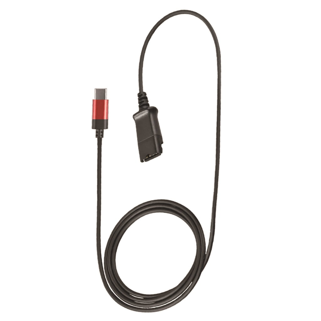 Type C Plug to QD Cable Customer Service Wire Inline Mic & Volumes ...