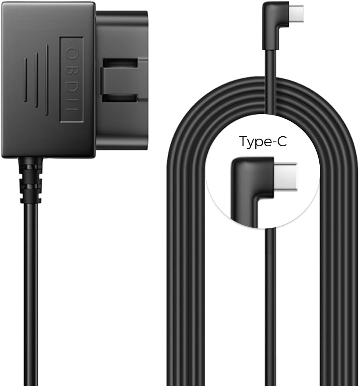 Type C Port OBD Hardwire Kit for Dash Cam, Easy to Install, Support ...