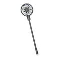 Type C Portable Fan Desktop Small Fan Dormitory Low Noise Power Adapter ...