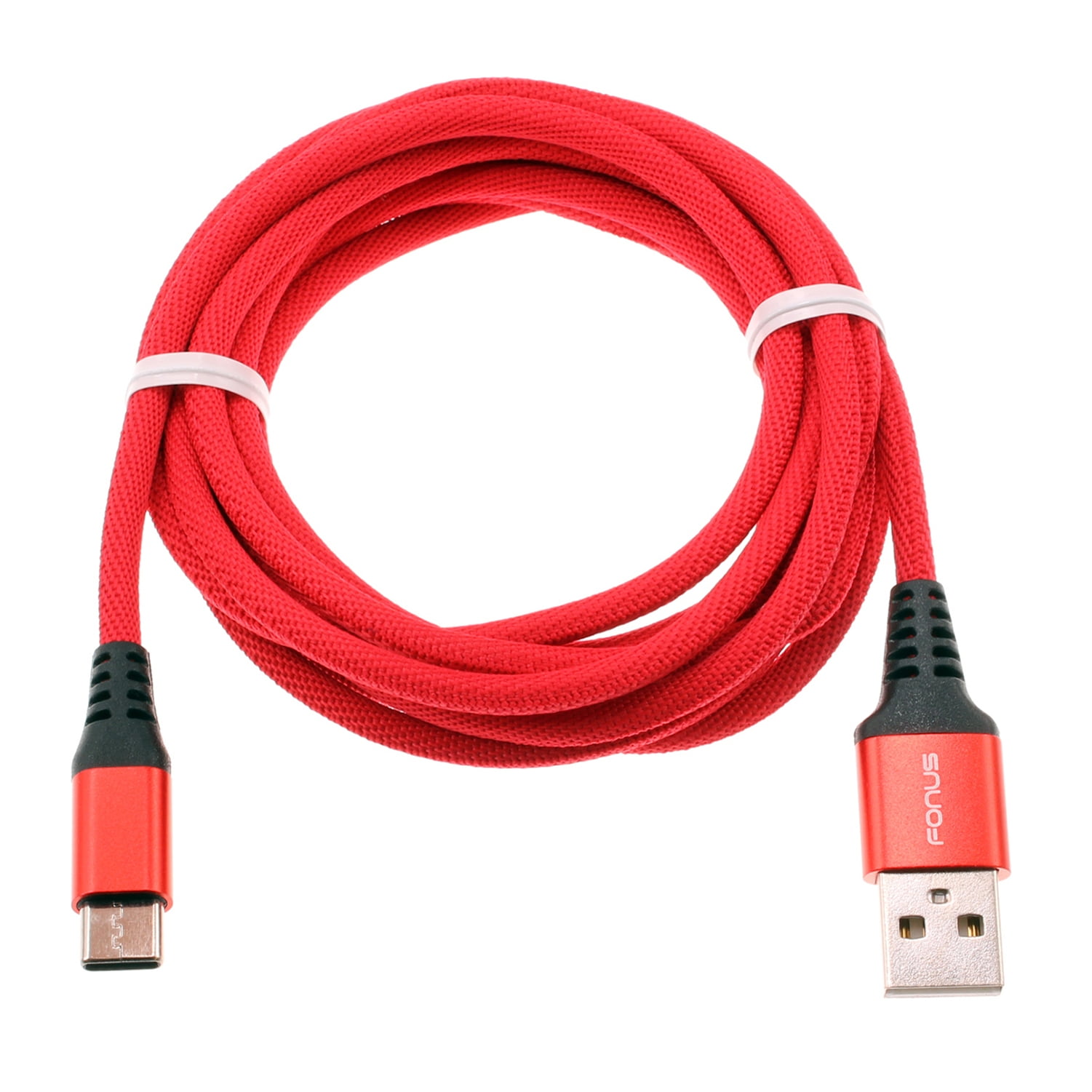 Type-C Red 10ft USB-C Cable for Cricket Vision Plus/Innovate E 5G ...