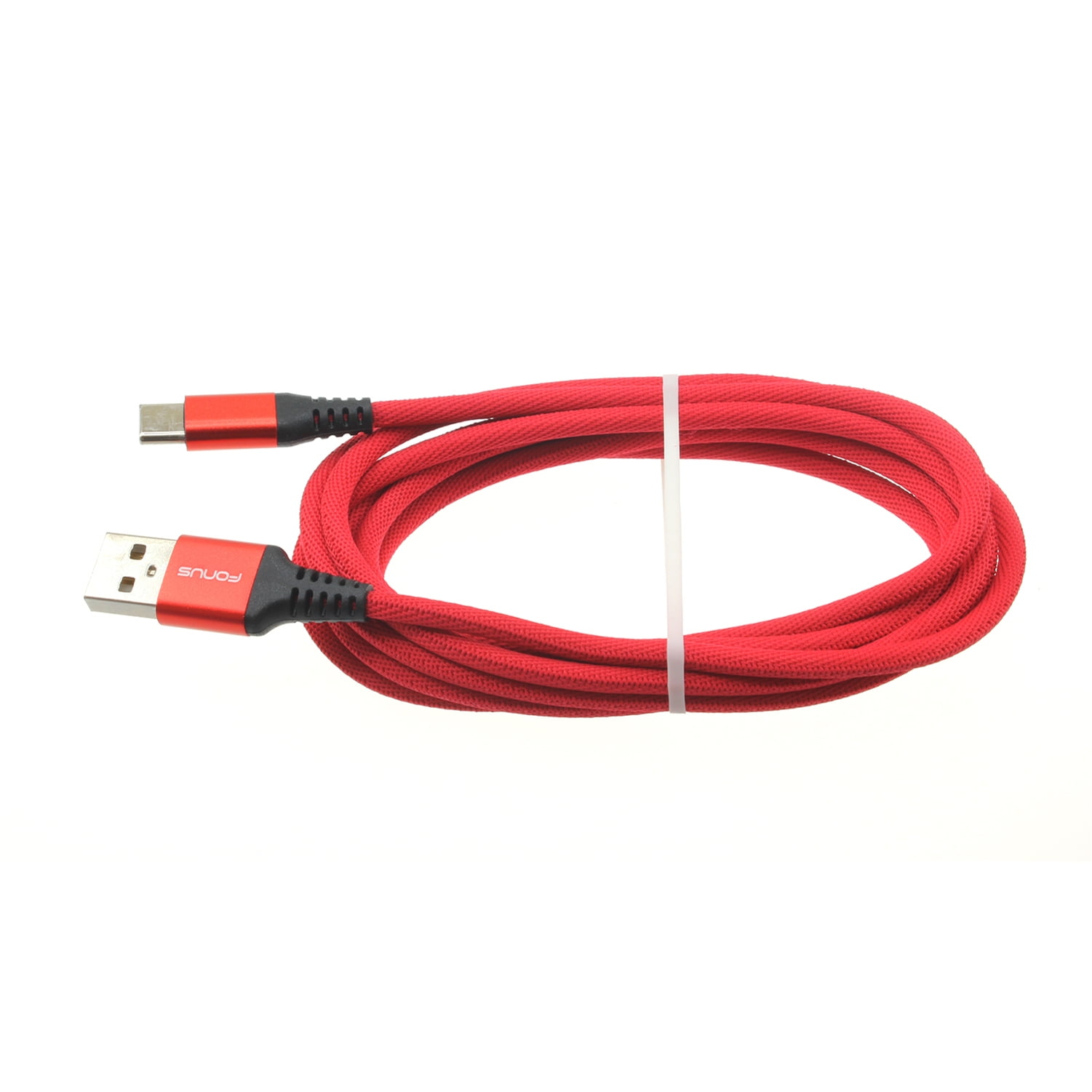 Type-C Red 6ft USB-C Cable for Cricket Debut S3, Icon 6 - Charger Cord ...