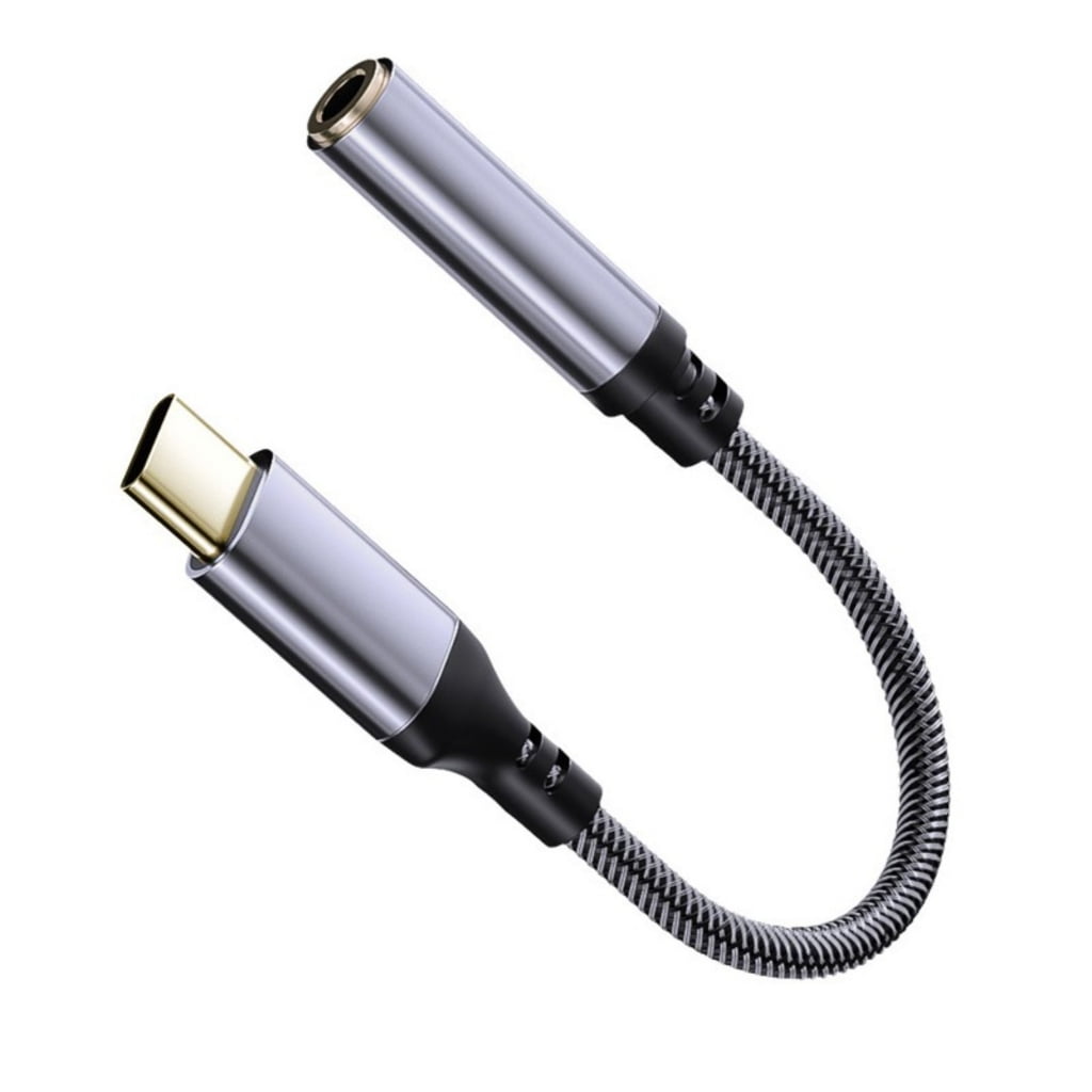 Type C To 3.5mm Stereo Adapters With Gold Plated Connector For ...