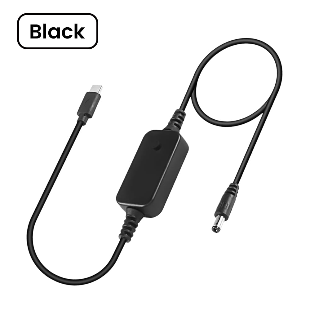 Type C To DC Boost Cable DC 5V/9V/12V/15V/20V WiFi to Powerbank Cable ...