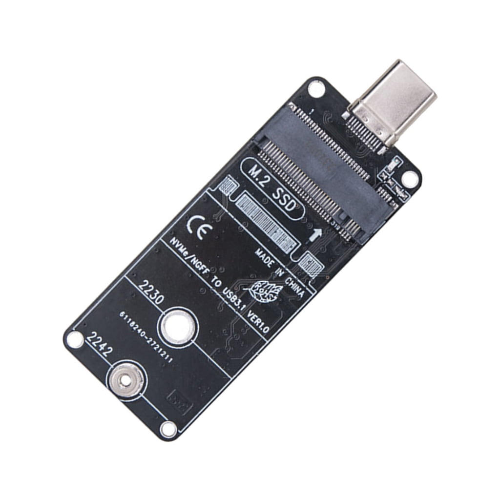 Type C To M.2 Nvme Enclosure M.2 To USB 3.1 Type C Adapter Card Adapter ...