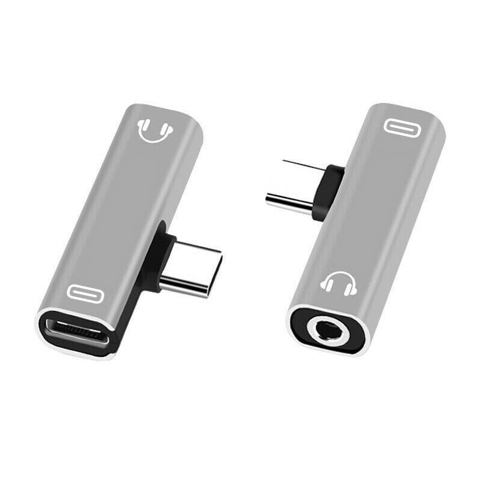 Type C USB C to 3.5mm Aux Audio Cable Earphone External Microphone ...