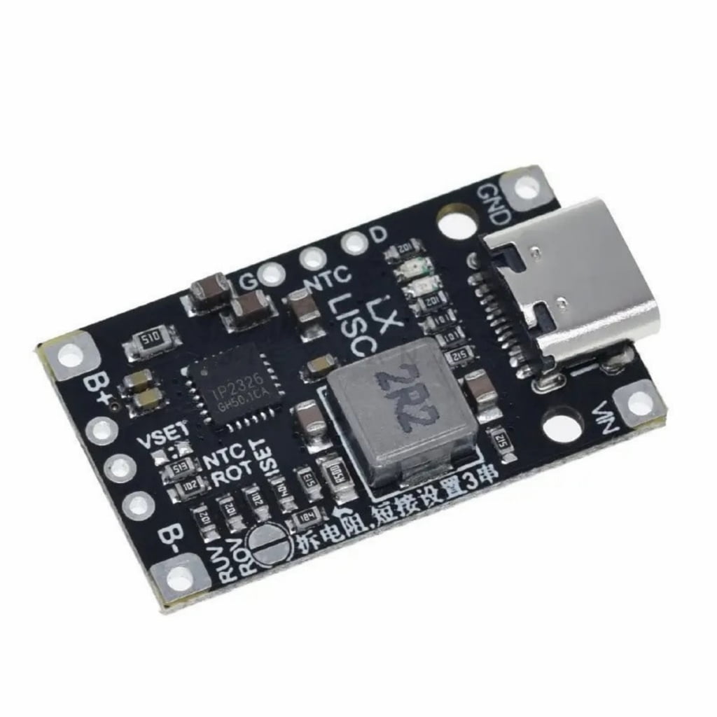 Type C USB Power Lithium Batteries Charging Board 2S 3S Quick Charging ...