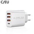 Type C USB Quick Charger 3.0 PD Cell Phone Charger Adapter Power For ...